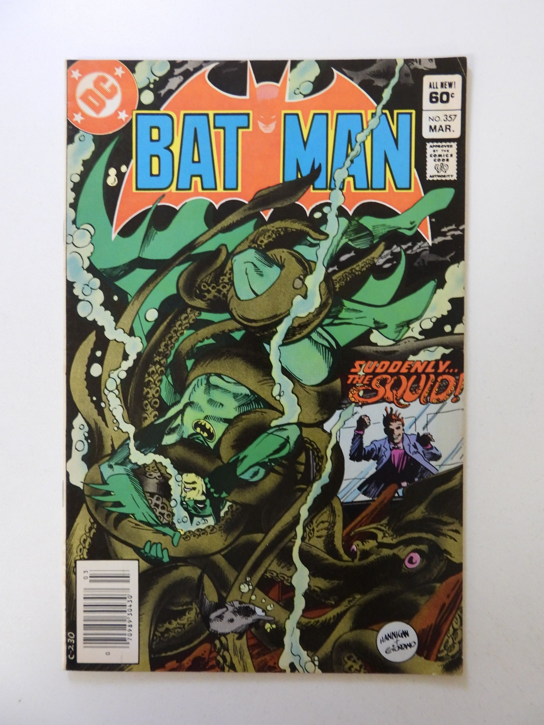 Batman #357 (1983) 1st Appearance of Killer Croc & Jason Todd FN+ ...