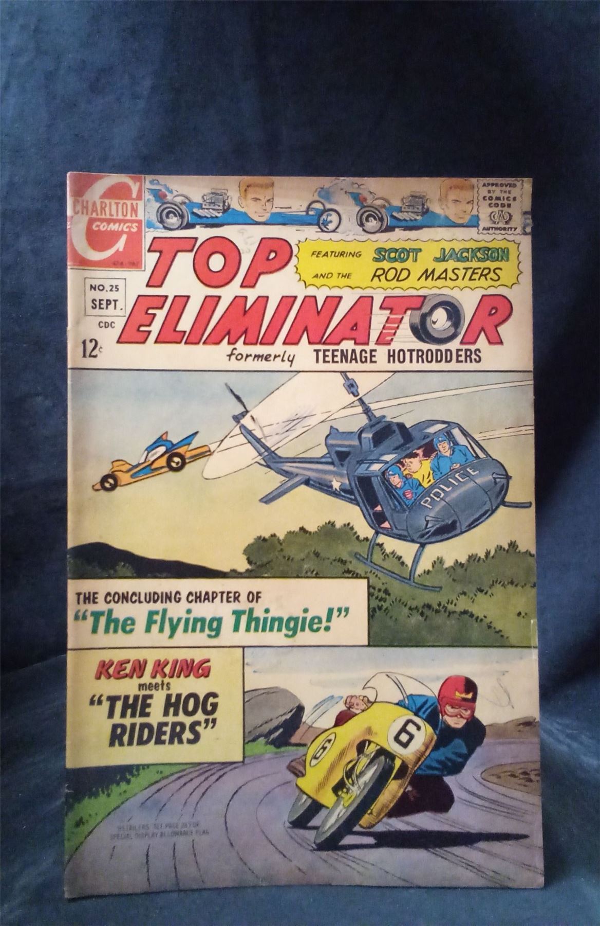 Top Eliminator #25 1967 charlton Comic Book | Comic Books - Modern Age ...