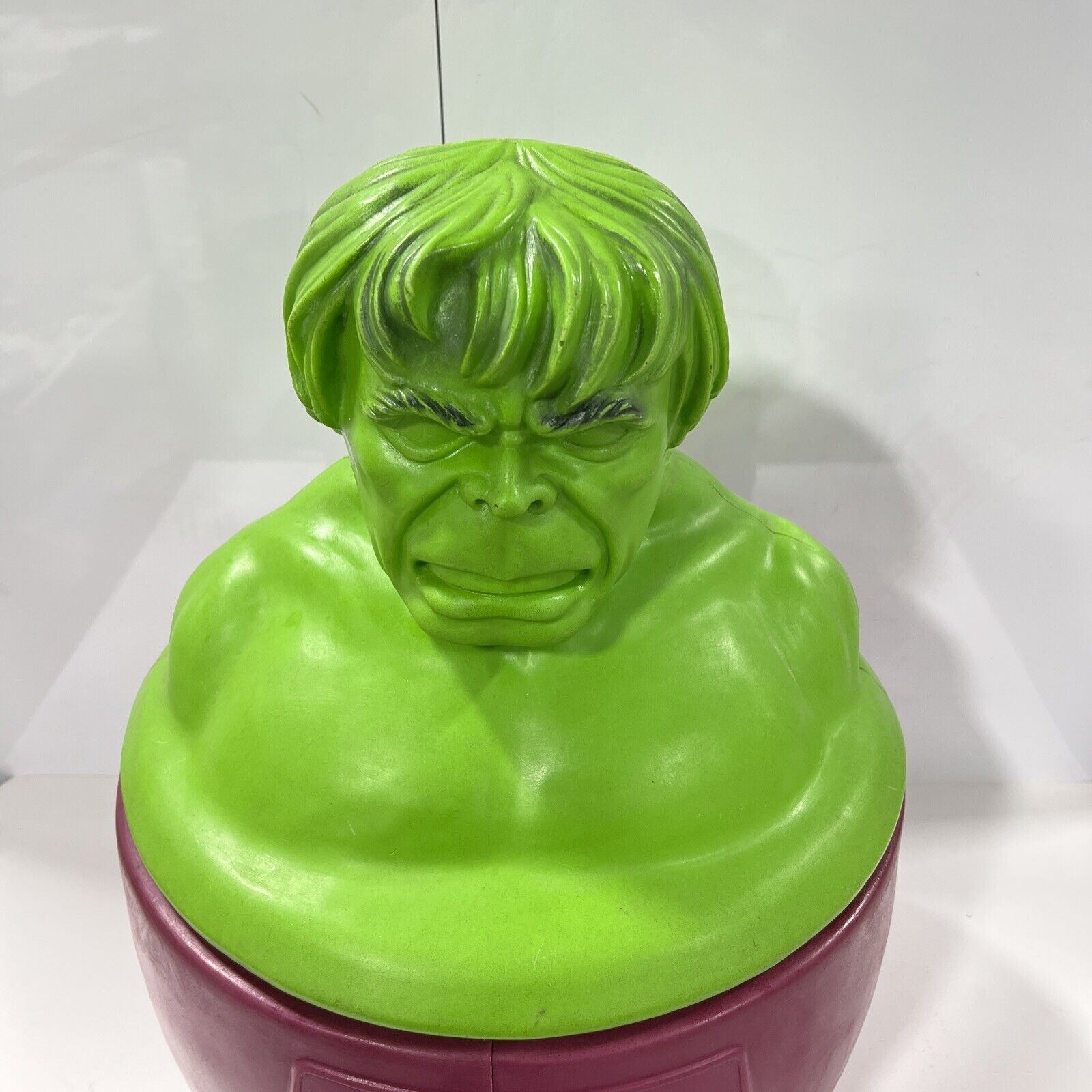 Vintage THE INCREDIBLE HULK Toy Chest Box Marvel Sun Products Talley ...