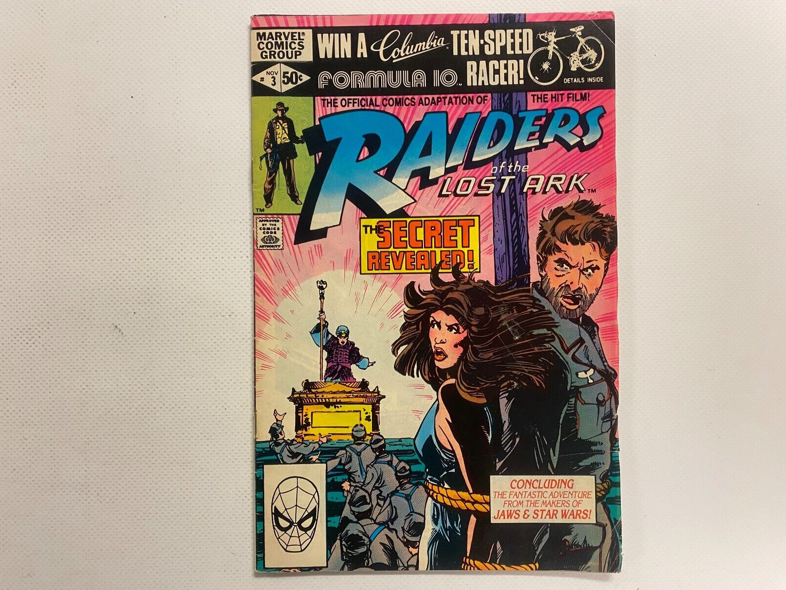 Raiders of the Lost Ark Complete Marvel Comics LTD Series #1 2 2 3 14 ...