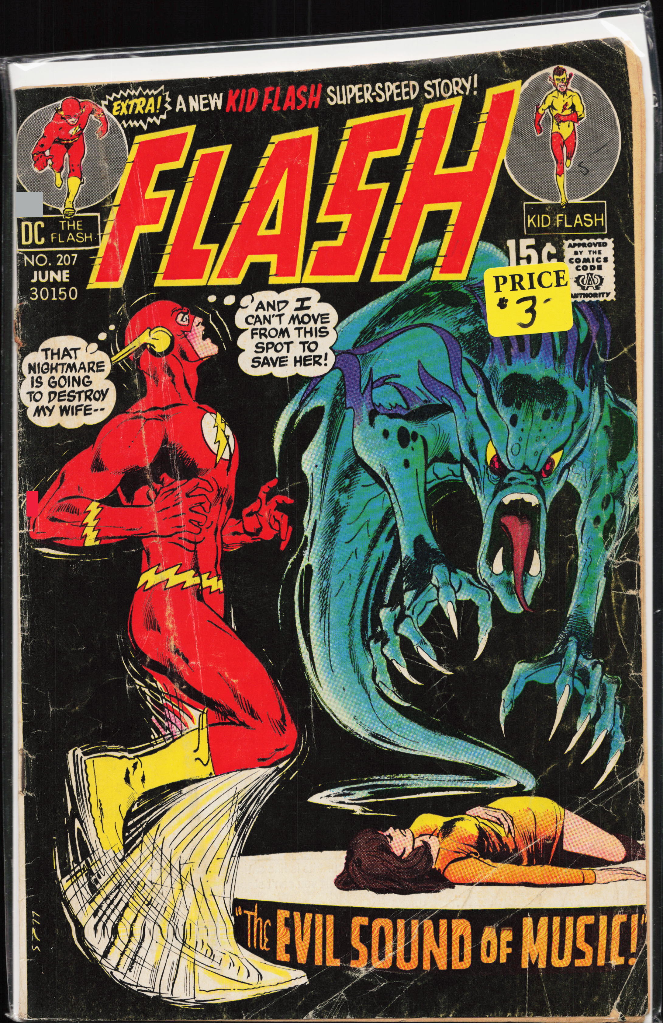 The Flash #207 (1971) The Flash | Comic Books - Bronze Age, DC Comics ...