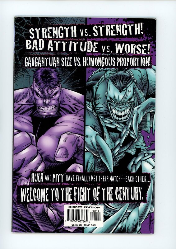 HULK / PITT One Shot (1996) | Comic Books - Modern Age, Marvel / HipComic