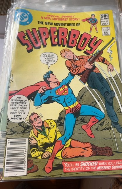The New Adventures of Superboy #19 Newsstand Edition (1981) | Comic ...