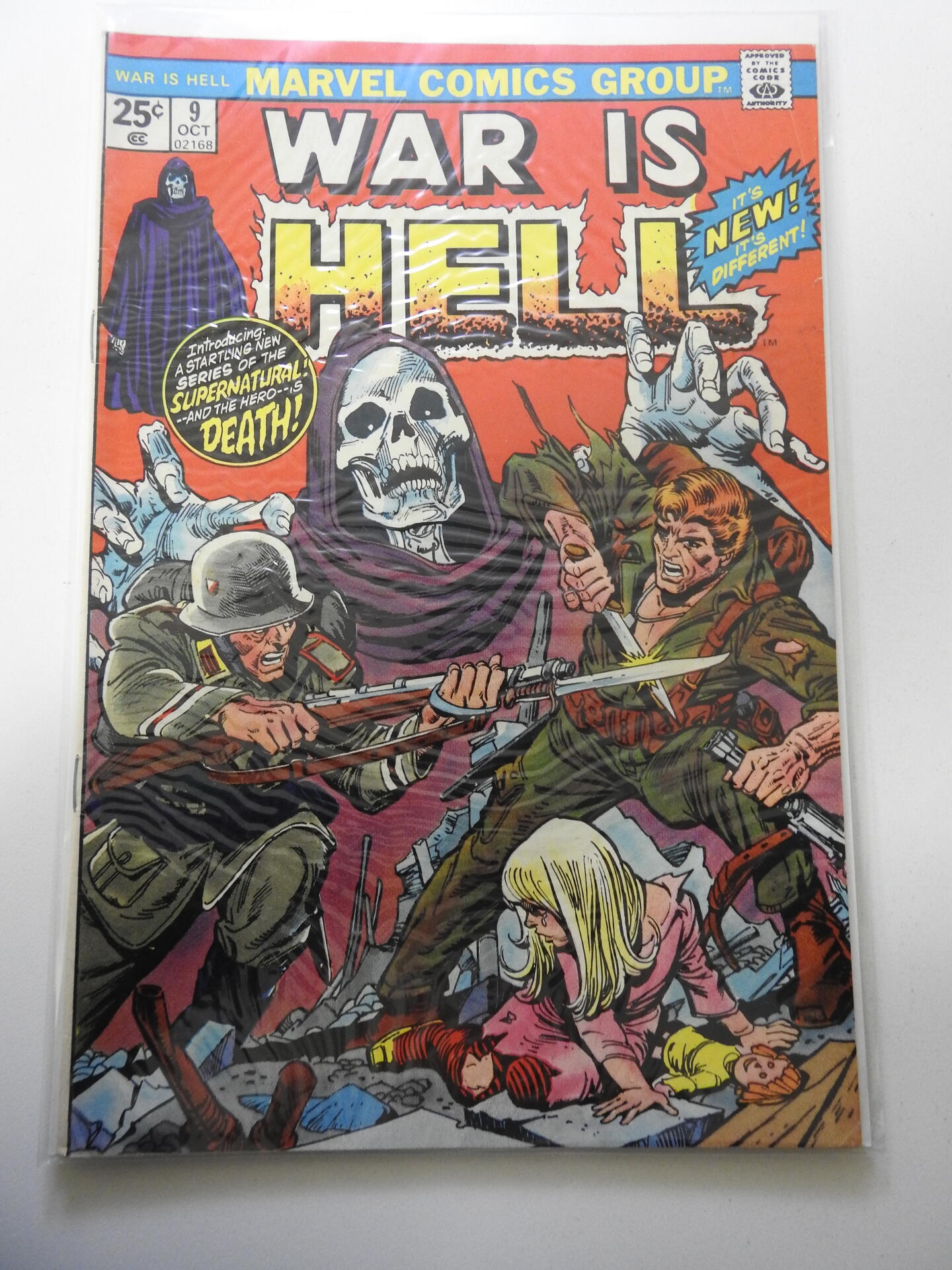 War is Hell #9 (1974) | Comic Books - Bronze Age, Marvel, Horror & Sci-Fi / HipComic