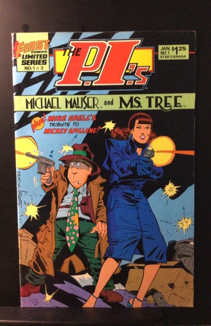 The P.I.'s: Michael Mauser and Ms. Tree #1 (1985) | Comic Books ...