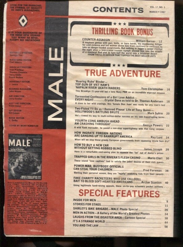 Male 3/1967-Atlas-Vietnam's Napalm River Death Raiders-exploitation-Gil ...