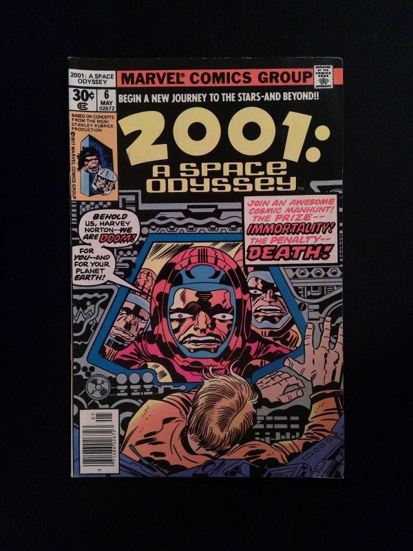 2001 A Space Odyssey #6 MARVEL Comics 1977 VF- NEWSSTAND | Comic Books ...