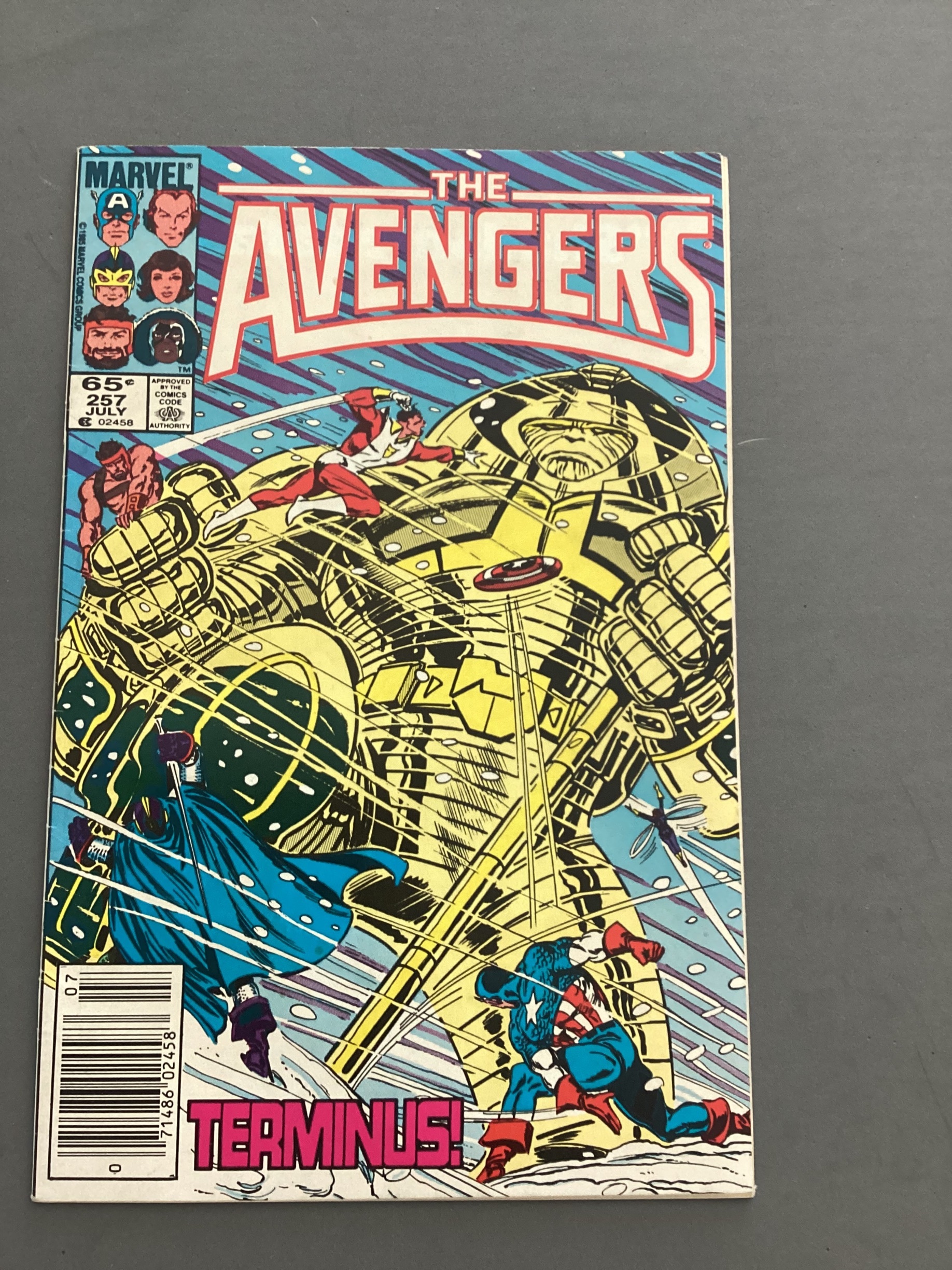 The Avengers #257 (1985) NS, 1st Nebula | Comic Books - Copper Age, Marvel, Avengers, Superhero ...