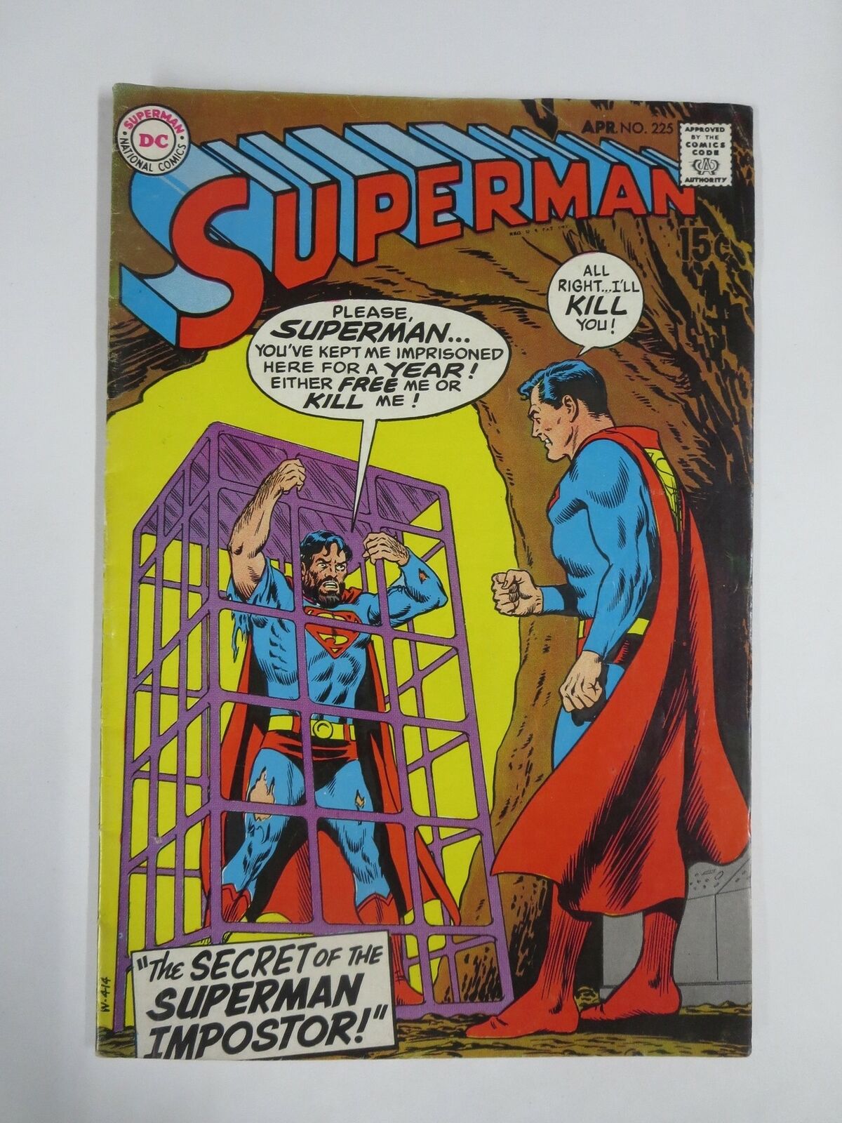 SUPERMAN 225 VG April 1970 | Comic Books - Bronze Age, DC Comics ...