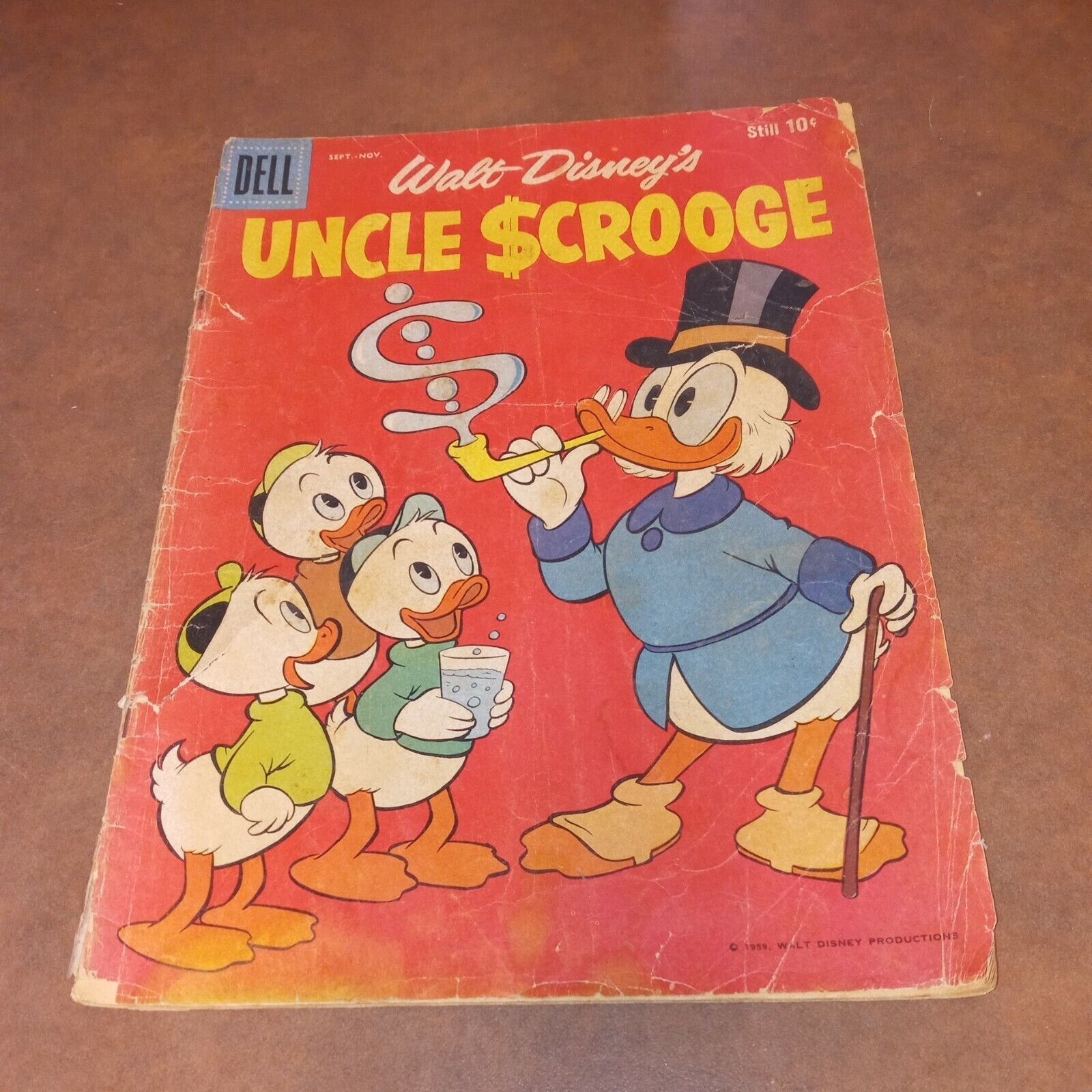Walt Disney's UNCLE SCROOGE #27 Barks Art Silver age 1959 dell comics cartoon | Comic Books ...