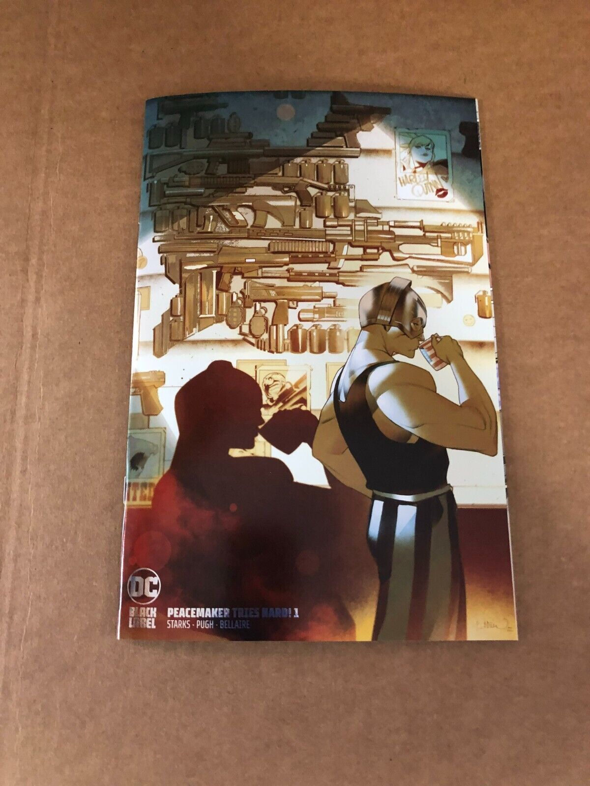 Peacemaker Tries Hard #1 1:50 Di Meo Foil Variant Actual Scans! | Comic ...