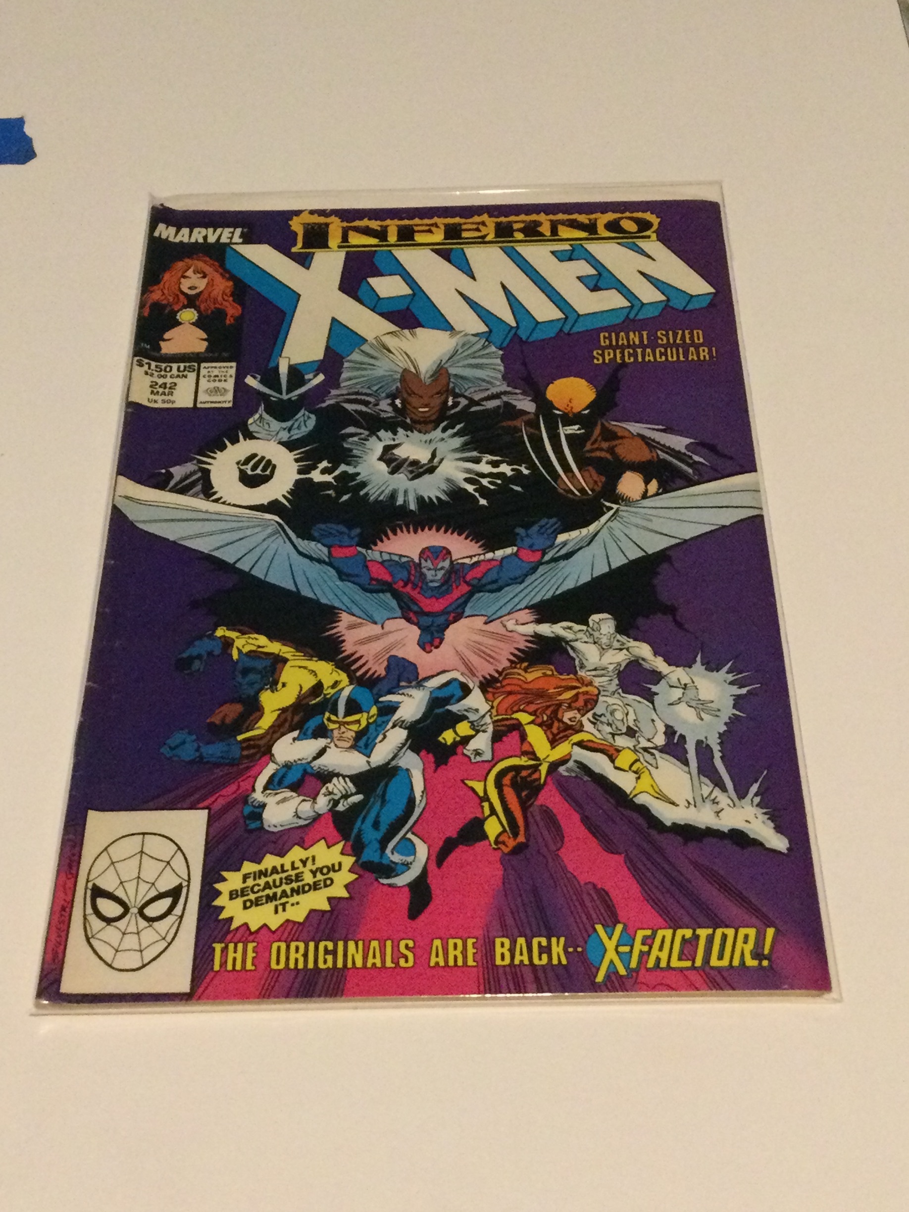 The Uncanny X-Men #242 (1989) FNVF | Comic Books - Copper Age, Marvel ...