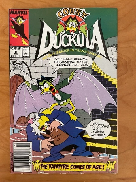 Count Duckula #9 Newsstand Edition (1990) | Comic Books - Copper Age ...