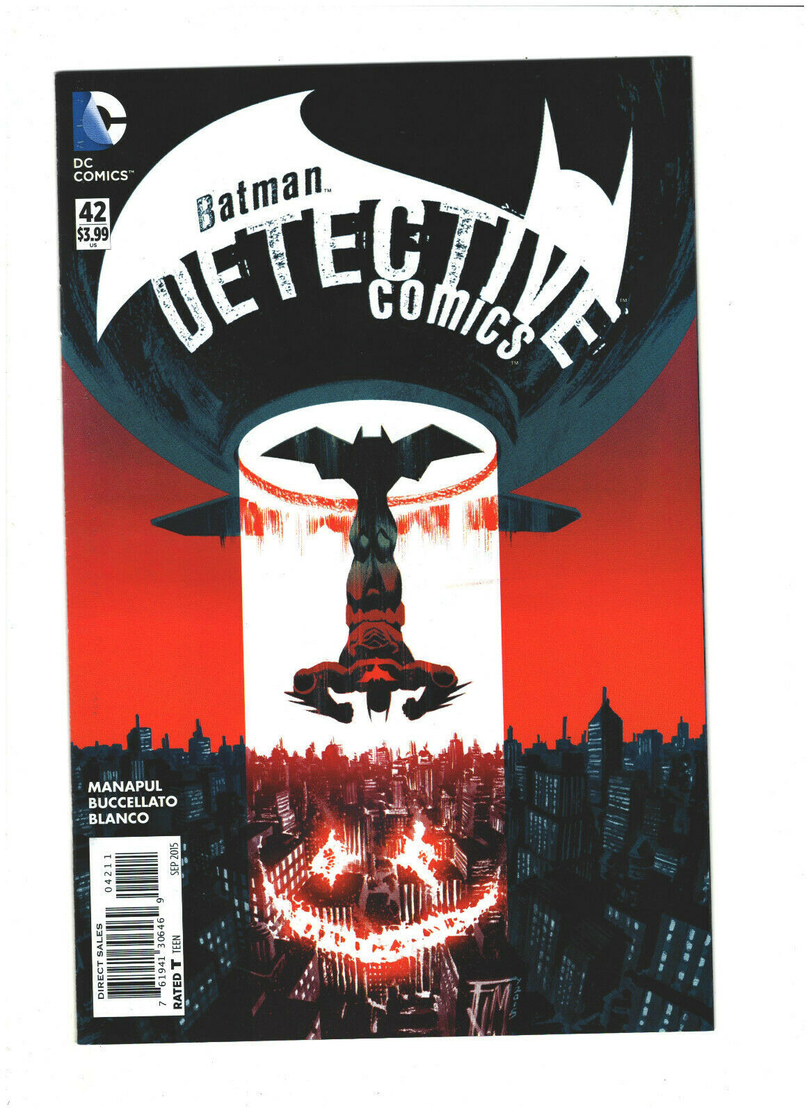 Detective Comics #42 NM- 9.2 DC 2015 Batman, Harvey Bullock GCPD ...