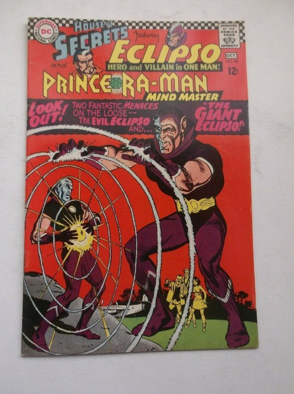 DC: House of Secrets #80, Feat. Evil & Giant Eclipsos/Prince Ra-Man ...