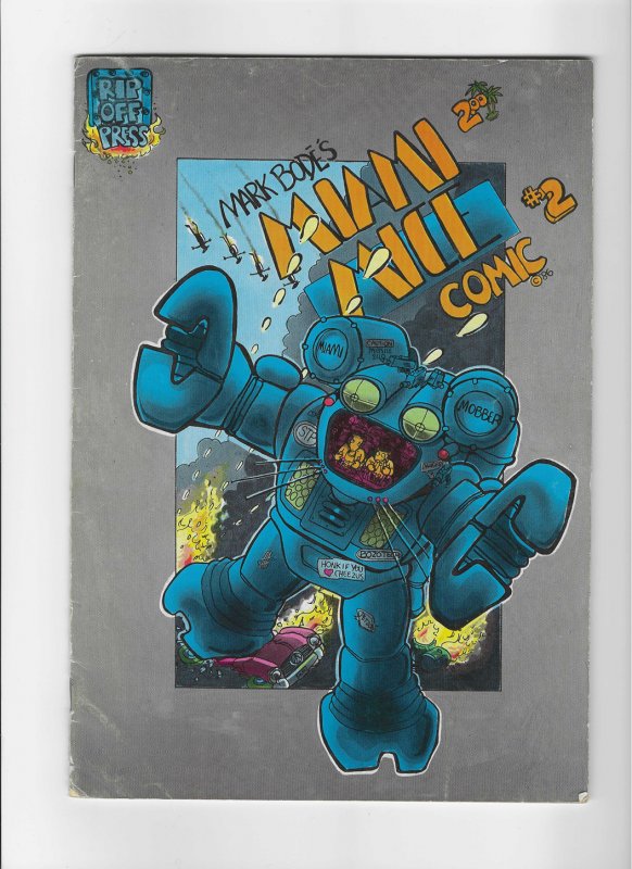 Miami Mice #2 Rip Off Press 1986 (B42) -COMBINE SHIP | Comic Books ...