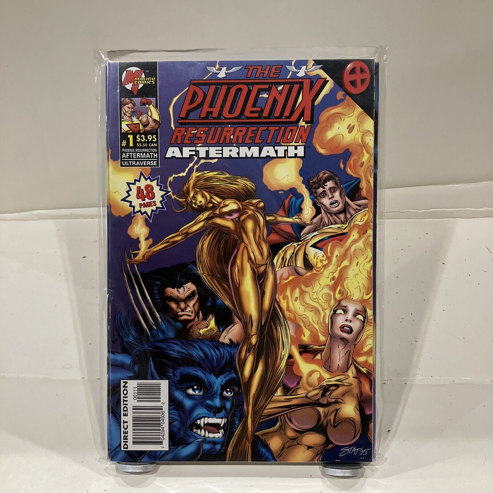 THE PHOENIX RESURRECTION AFTERMATH 1 Malibu Marvel Ultra Gold Limited ...