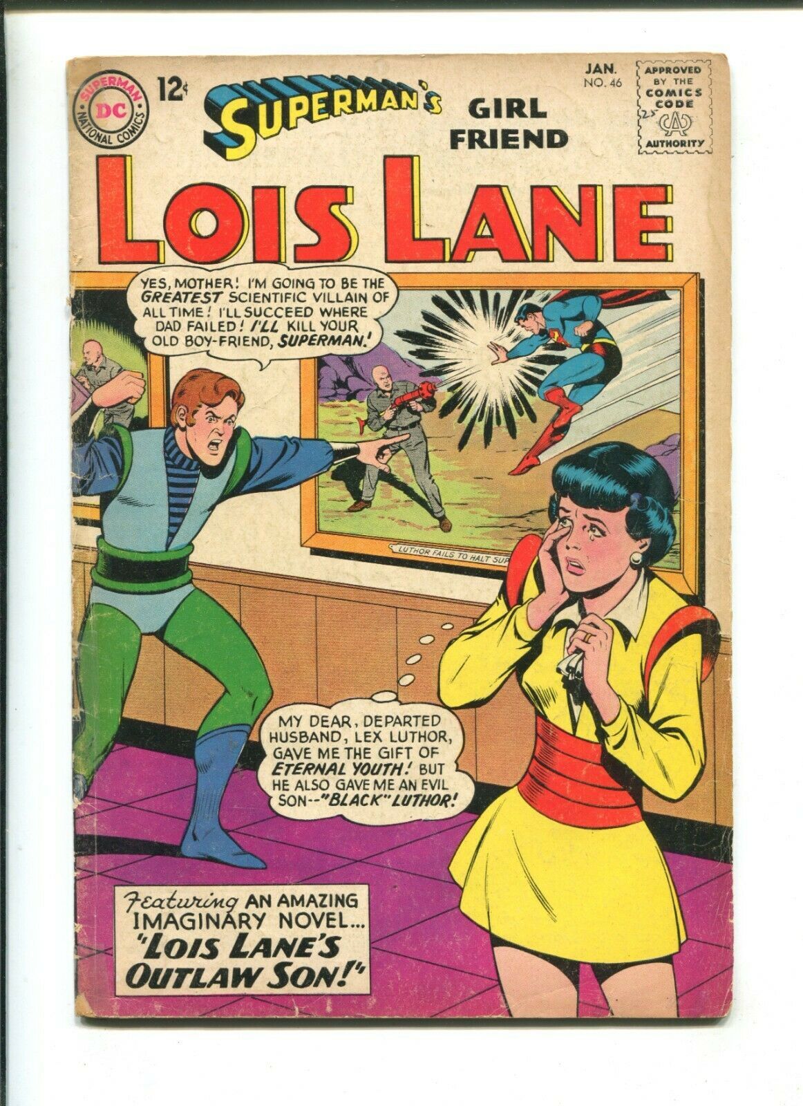 Lois Lane #46 - Lois Lane's Outlaw SON (4.0) 1964 | Comic Books ...
