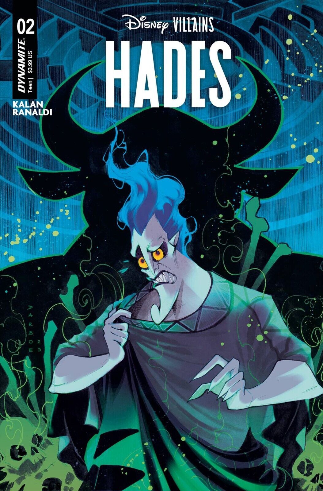 Disney Villains Hades #2 Comic Book 2023 - Dynamite | Comic Books ...