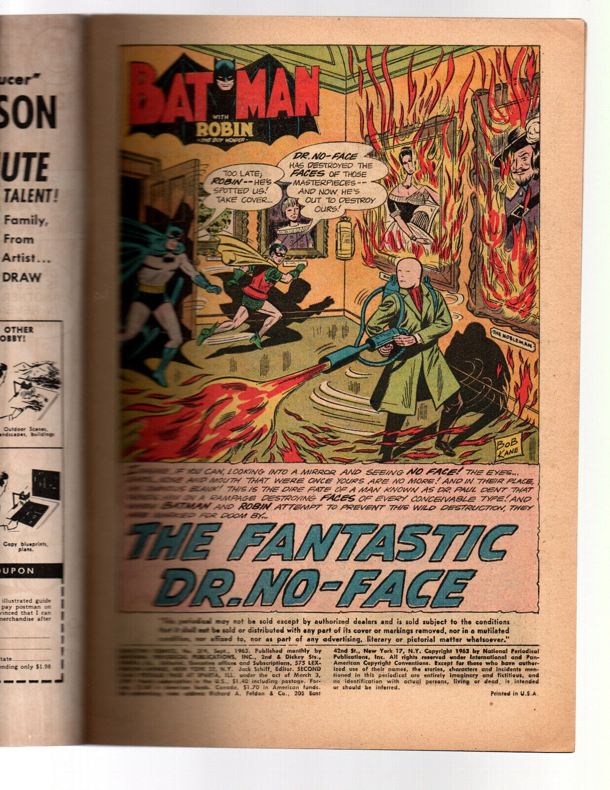 Detective Comics #319 - Batman - 1st Dr No Face - 1963 - FN | Comic ...