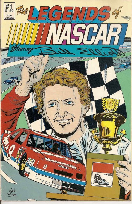 Legends of NASCAR, The #1 VG ; Vortex | low grade comic | Comic Books ...
