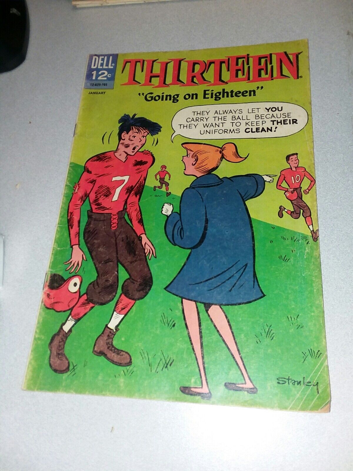 Thirteen going on eighteen #21 dell comics 1967 silver age good girl ...