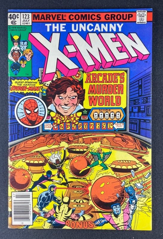 X-Men (1963) #123 VF (8.0) John Byrne Arcade Spider-Man | Comic Books ...