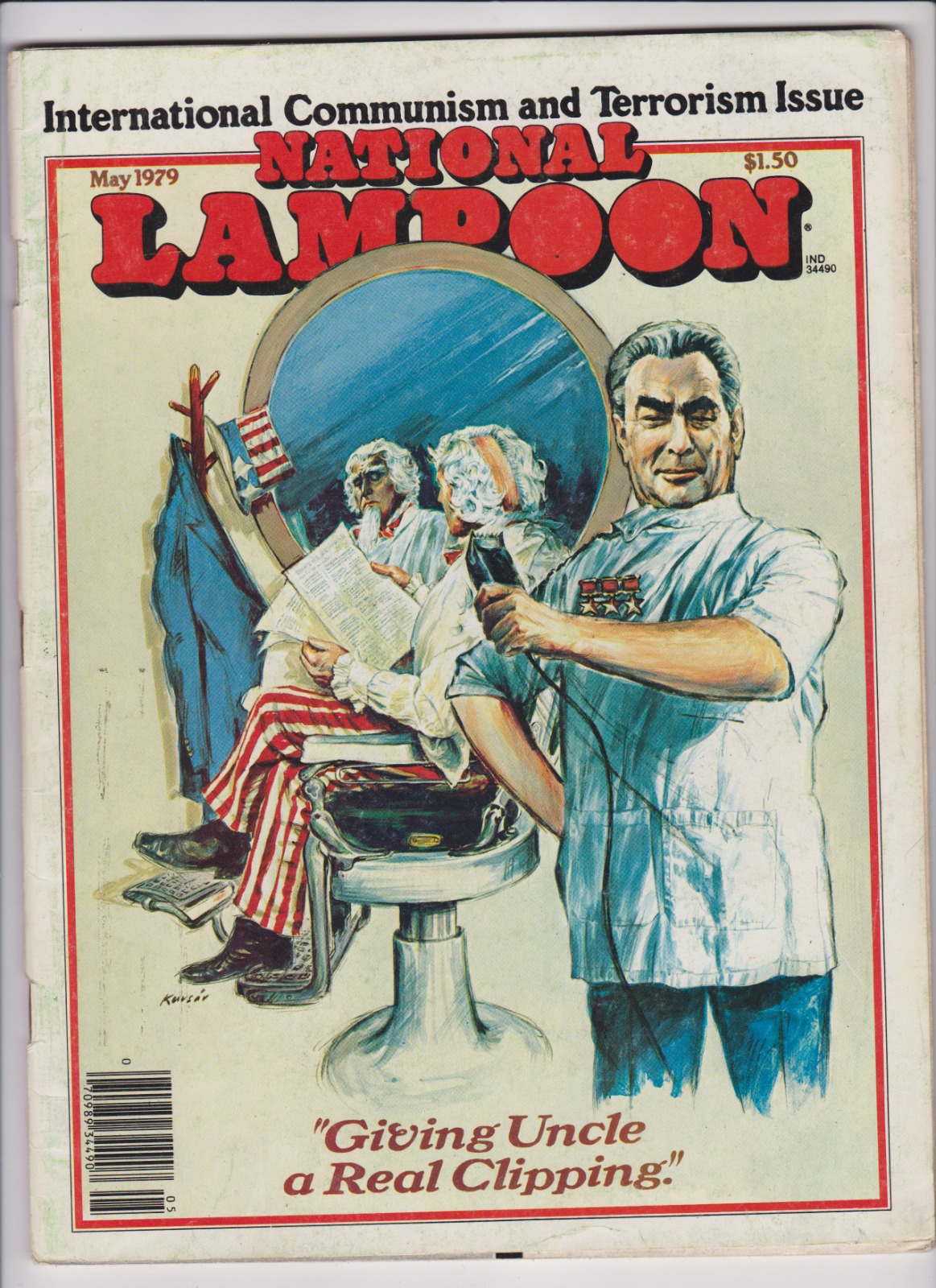 National Lampoon--May 1979---Communism & Terrorism Issue | Comic ...