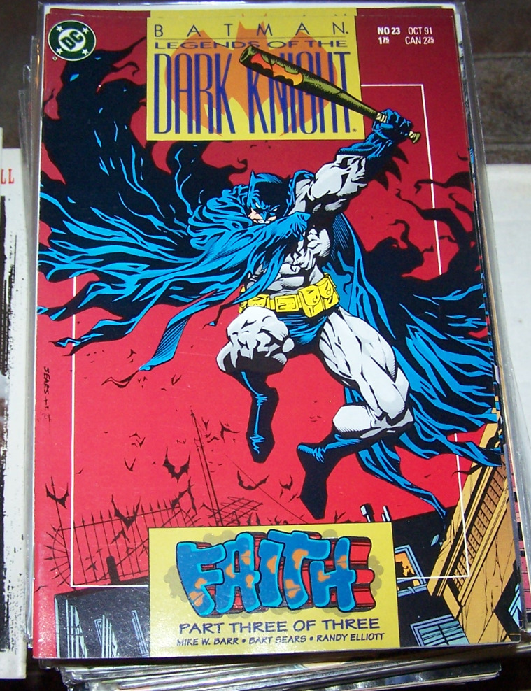 Batman Legends of the Dark Knight # 23 1991, DC faith pt 3 bruce wayne ...