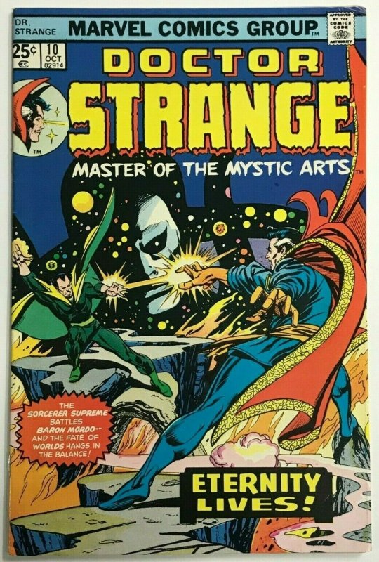 Doctor Strange#10 FN/VF 1975 Marvel Bronze AGE Comics | Comic Books ...