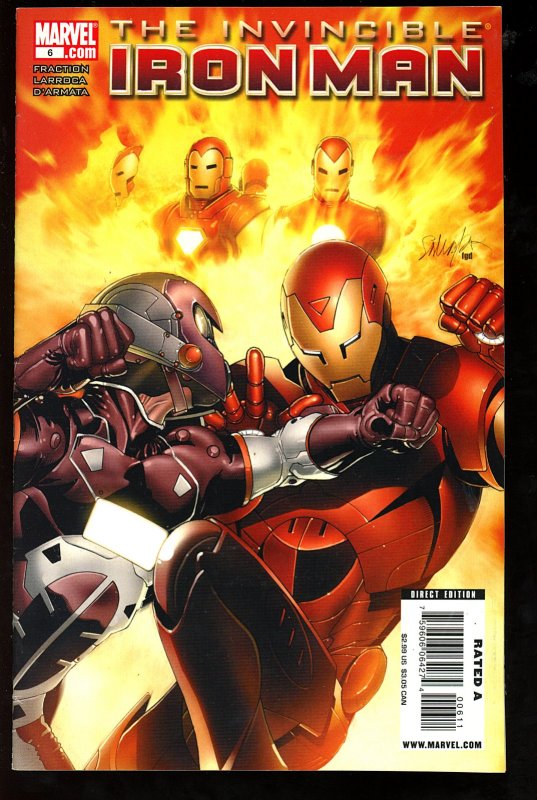Invincible Iron Man #6 (2008) | Comic Books - Modern Age, Marvel / HipComic