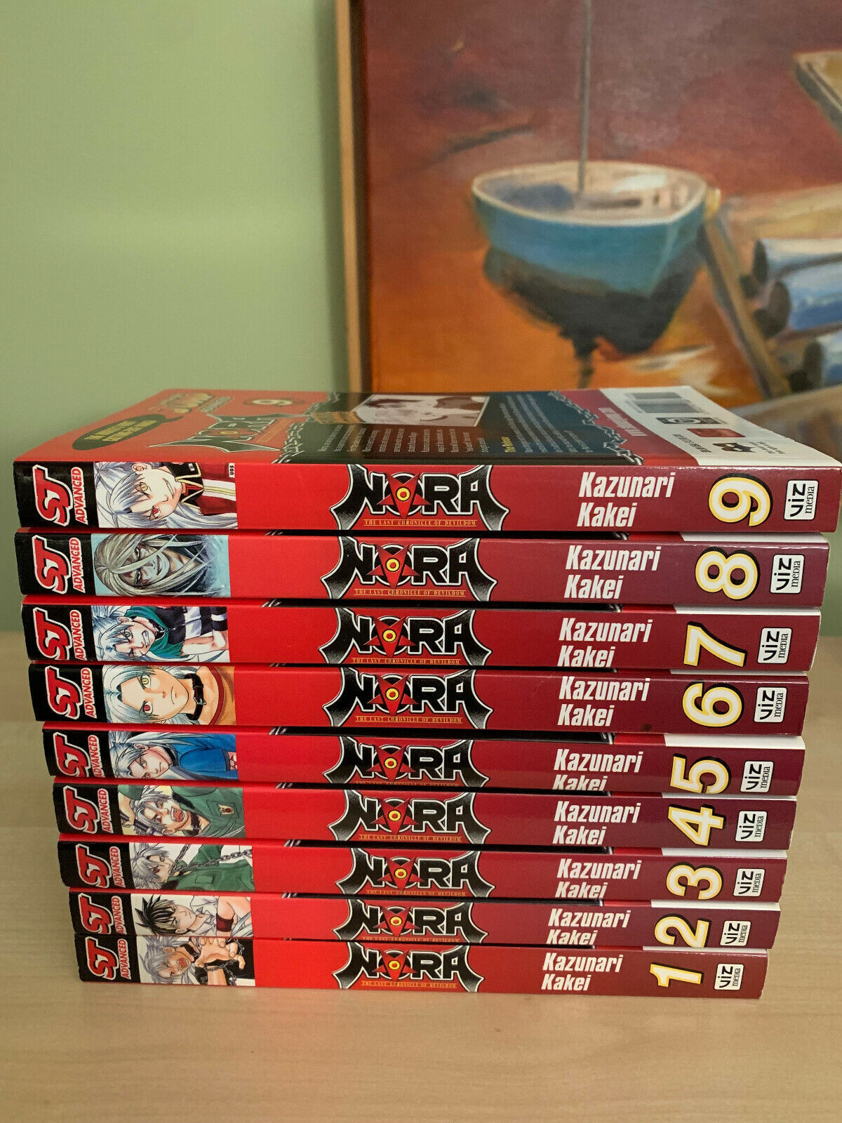 Nora Last Chronicle of Devildom VOL 1 - 9 Manga, Kazunari Kakei, Shonen Jump | Comic Books ...