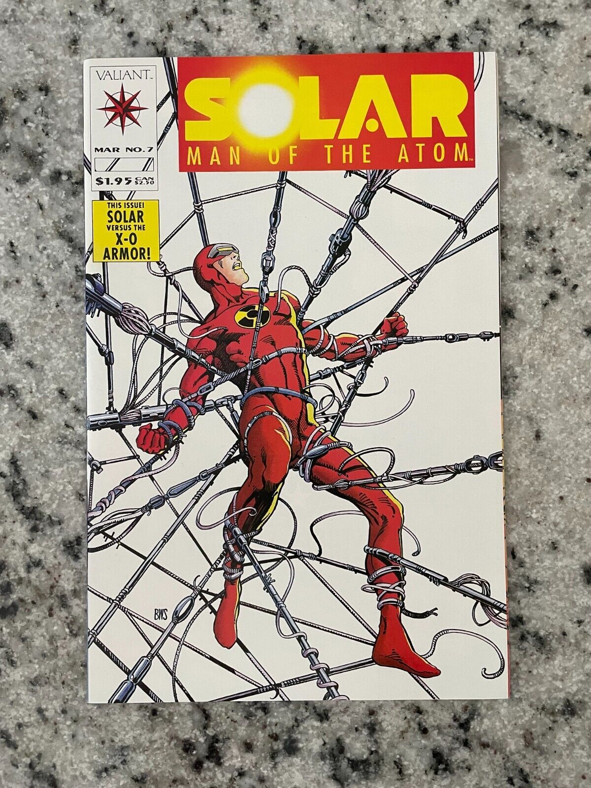 Solar Man Of The Atom #7 NM Valiant Comic Book Barry Smith Series Pre ...