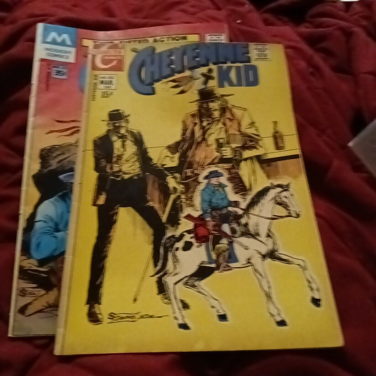 Cheyenne Kid 41 43 83 89 silver bronze age Charlton Comics lot run set ...
