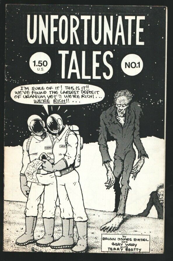 Unfortunate Tales #1 1986-First issue-Underground comix-art by Brian ...