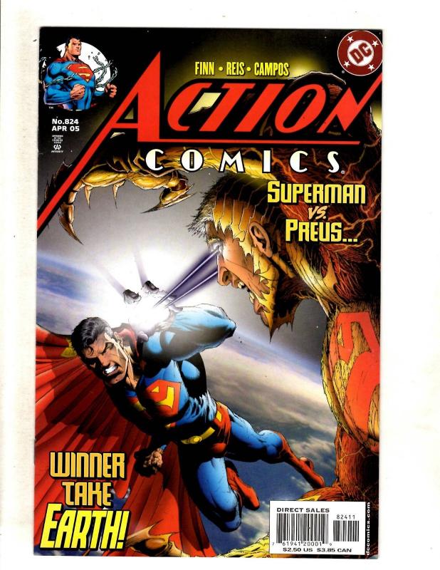 12 Action Comics # 819 821 822 823 824 825 826 827 828 831 836 837 ...