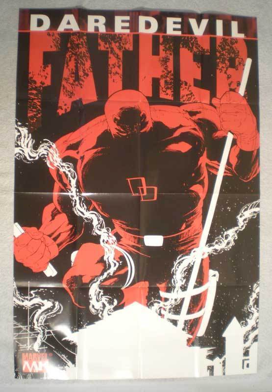 DAREDEVIL FATHER Promo Poster, 24x 36, 2004, Unused, more Promos in ...