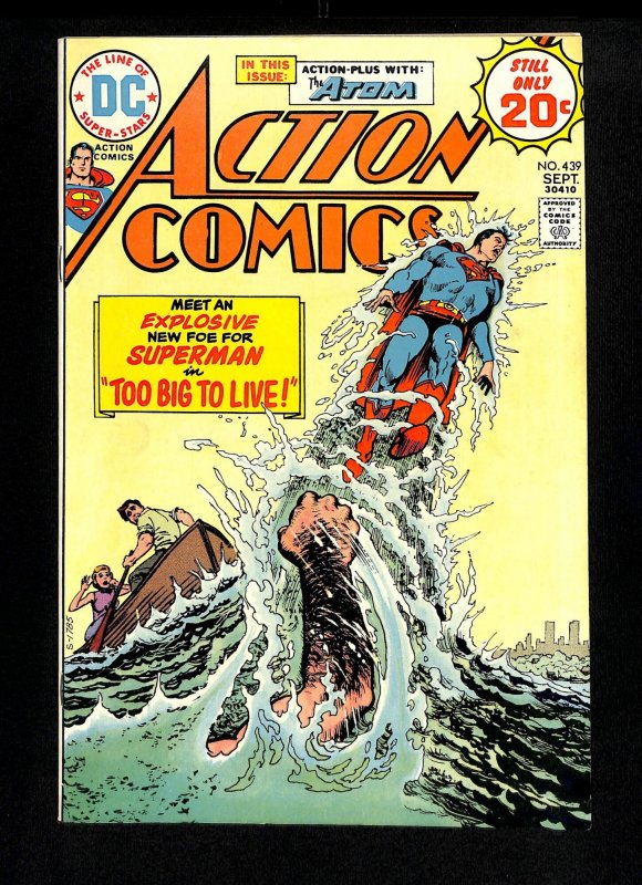Action Comics #439 | Comic Books - Bronze Age, DC Comics, Superman ...