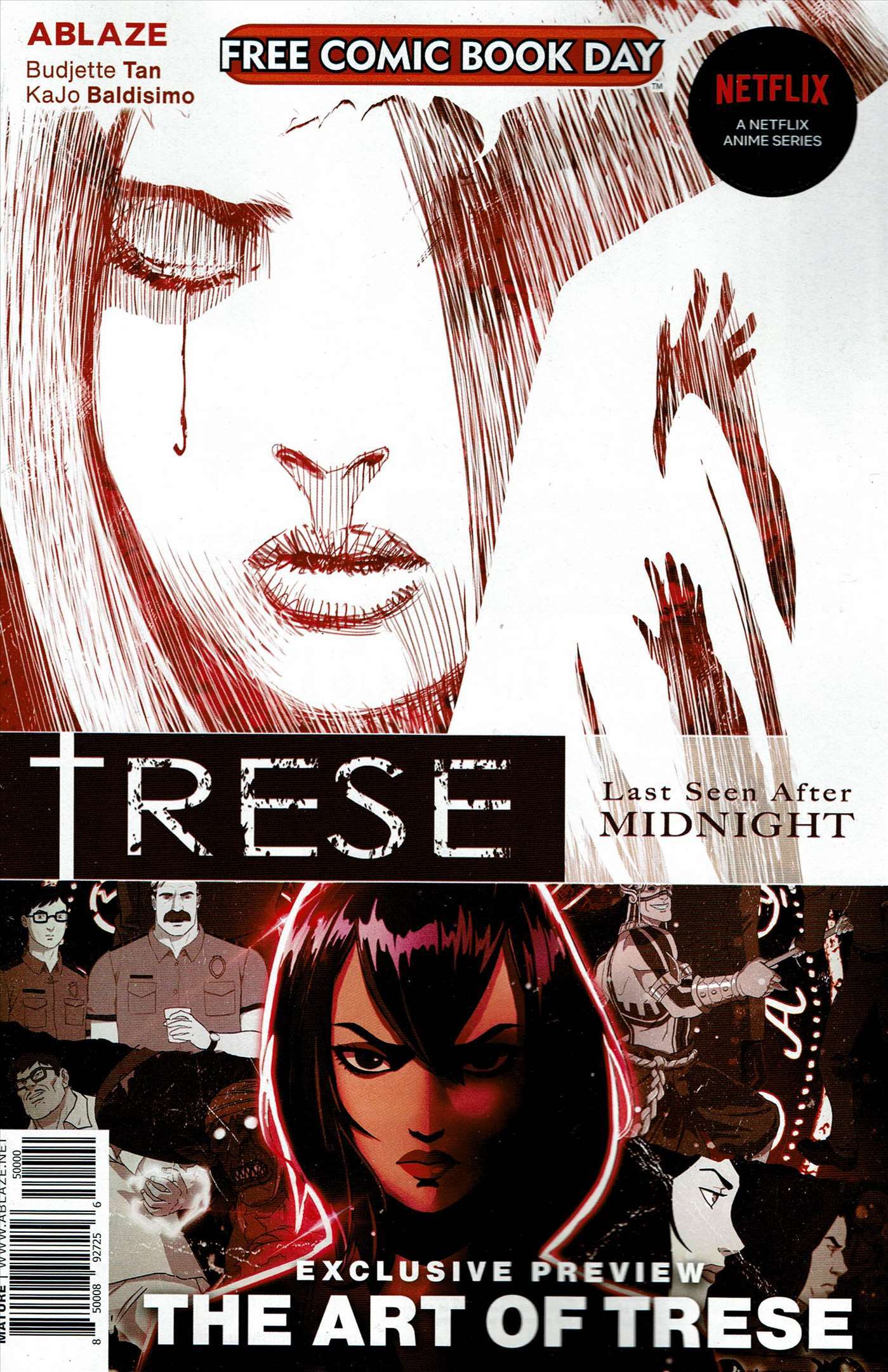 Trese FCBD #2022 VF/NM ; Ablaze | Last Seen After Midnight | Comic ...
