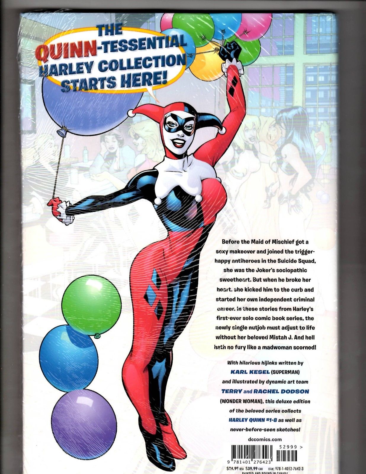 Harley Quinn Vol. # 1 Deluxe DC Comics HARDCOVER SEALED Graphic Novel ...