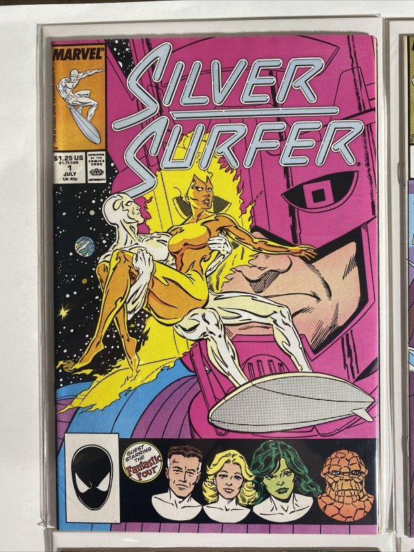 SILVER SURFER (1987) #1, 2, 3, 4 + Annual 1 Ron Lim - Marvel Comics MCU ...