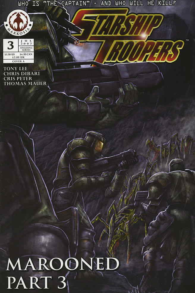 Starship Troopers (Markosia) #3A FN; Markosia | Comic Books - Modern ...