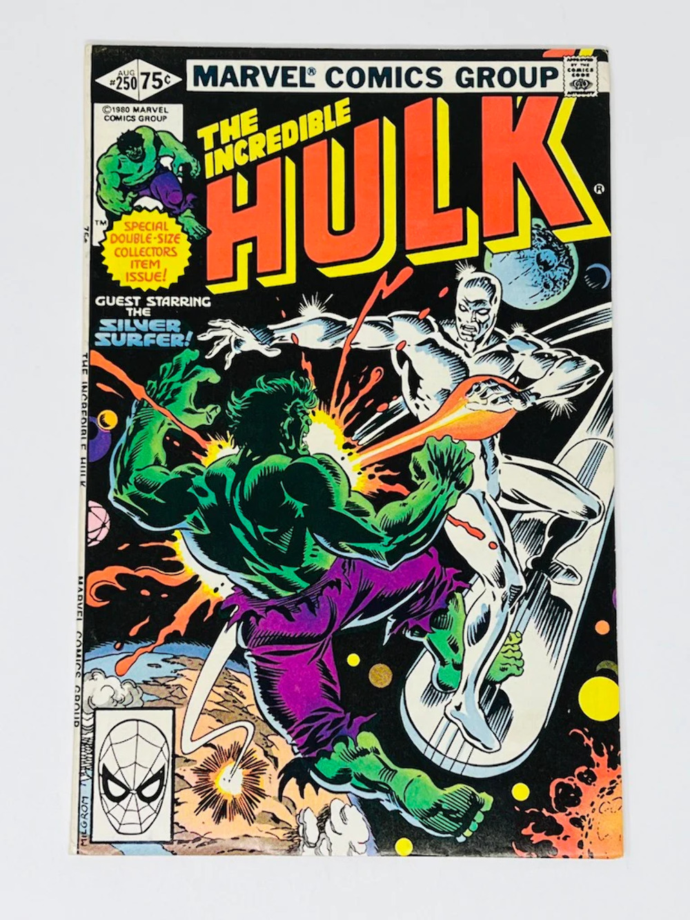Incredible Hulk #250 (1980) (F+) 1st Sabra in Cameo | Comic Books ...