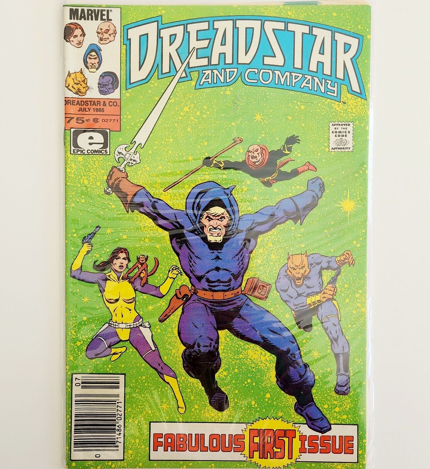 1985 Marvel Comics Dreadstar & Company #1 Comic Book Vintage Epic First ...