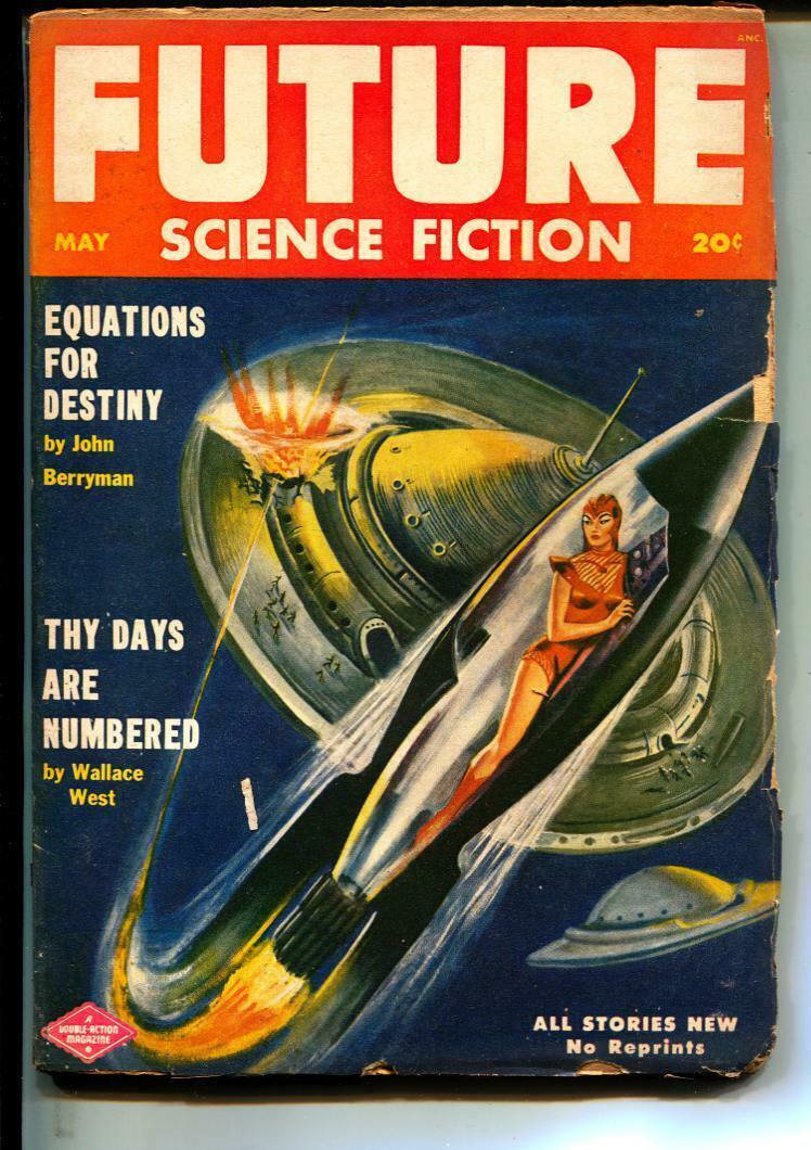 Future Science Fiction-Pulps-5/1952-Lester del Ray-John Berryman ...