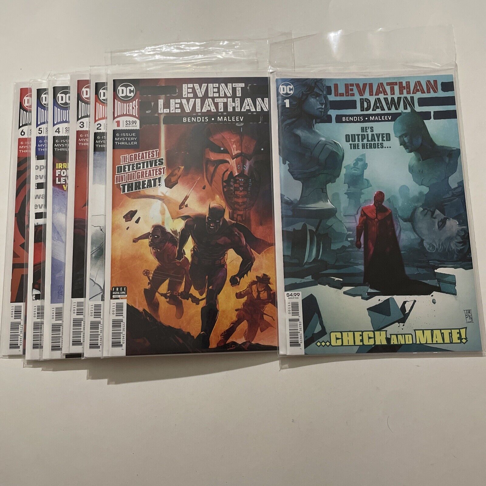 Event Leviathan 1 2 3 4 5 6 + Leviathan Dawn 1 NM Set Complete DC 2020 | Comic Books - Modern ...