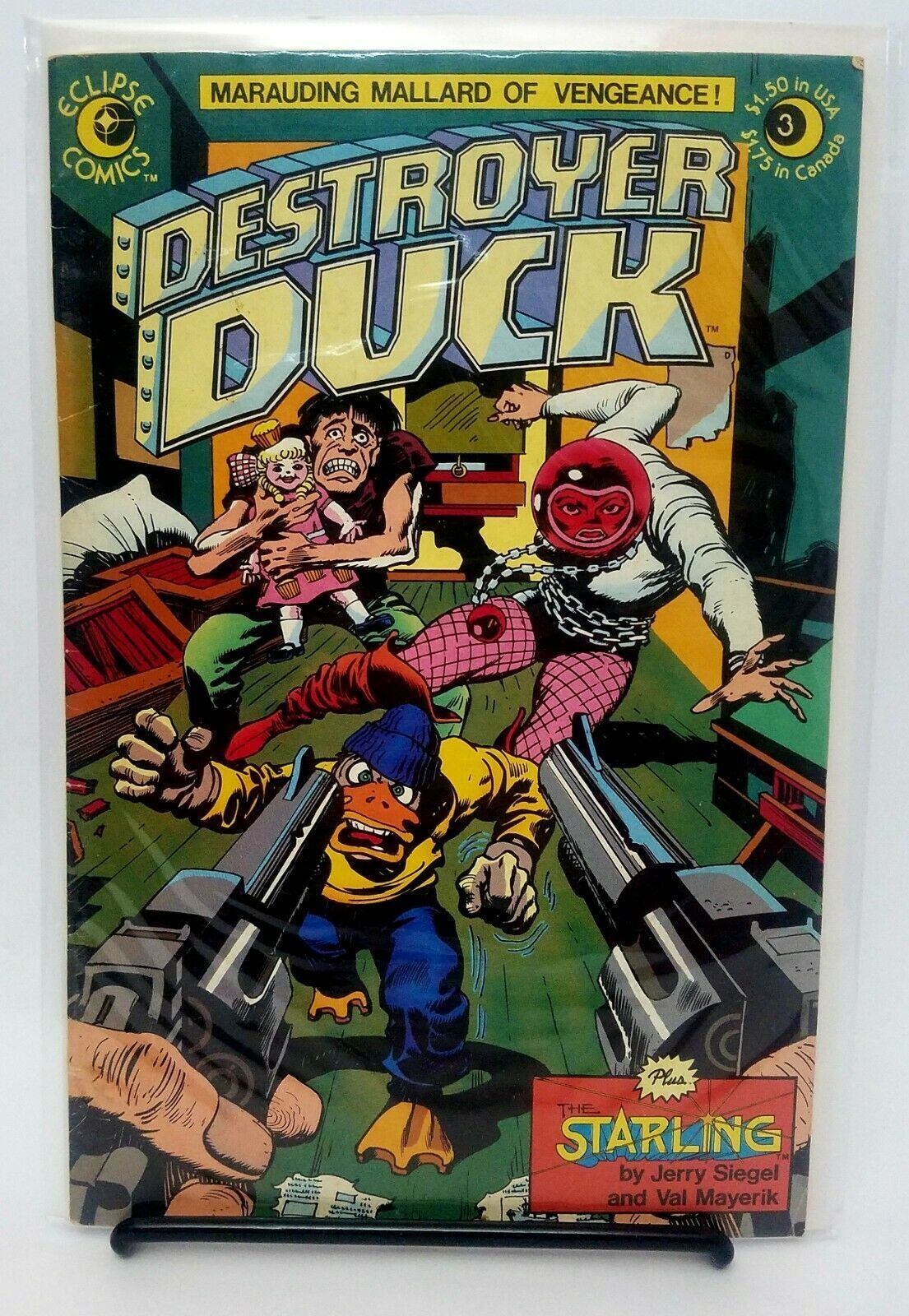Destroyer Duck #3 (1983) Eclipse Comics | Comic Books - Bronze Age ...