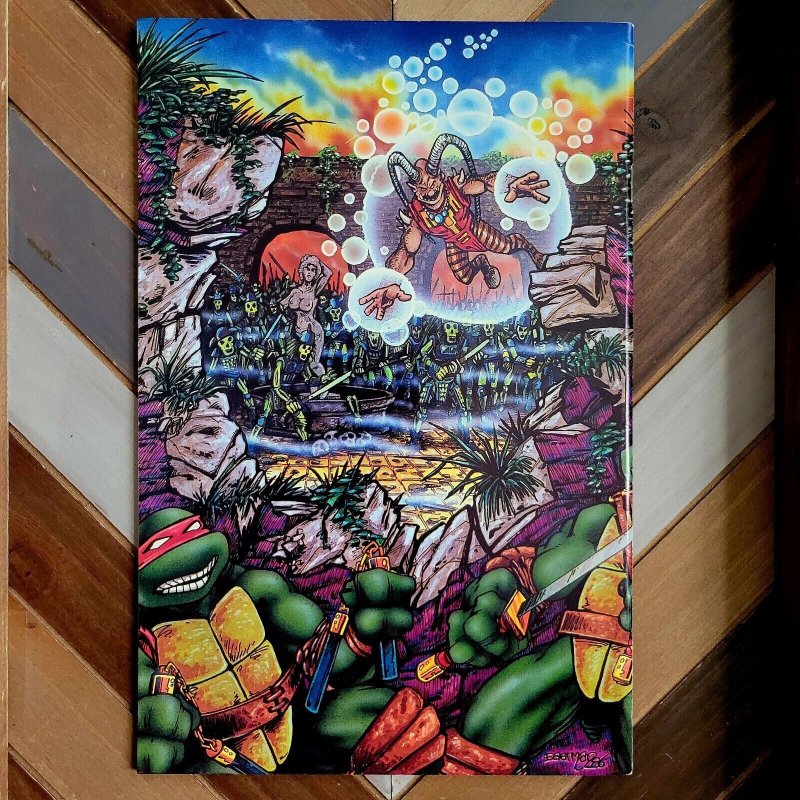 TEENAGE MUTANT NINJA TURTLES #8 VF- Wraparound cover, CEREBUS Eastman ...