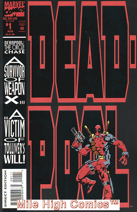 DEADPOOL (1993 Series) (CIRCLE CHASE) (MARVEL) #1 Fair Comics Book ...