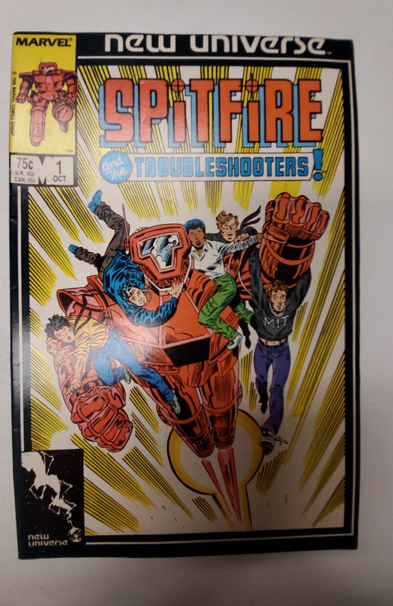 Spitfire and the Troubleshooters #1 (1986) NM Marvel Comic Book J653 ...